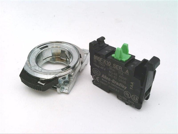 New Allen-Bradley Contact Cartridge with Latch Part #800F-MX10 ...