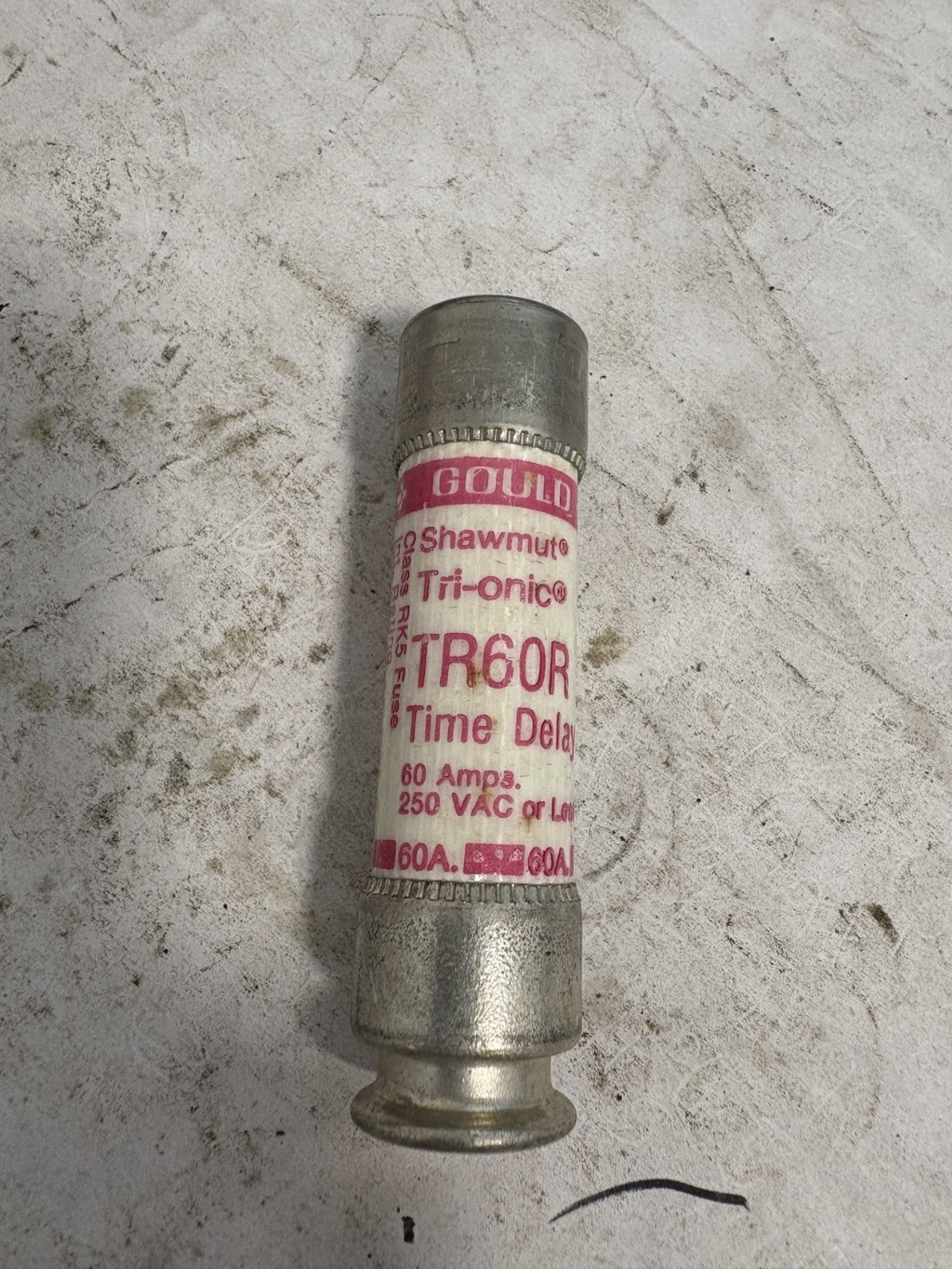 New Gould Shawmut Fuse 60amp #TR60R – Leading Edge Laundry Equipment