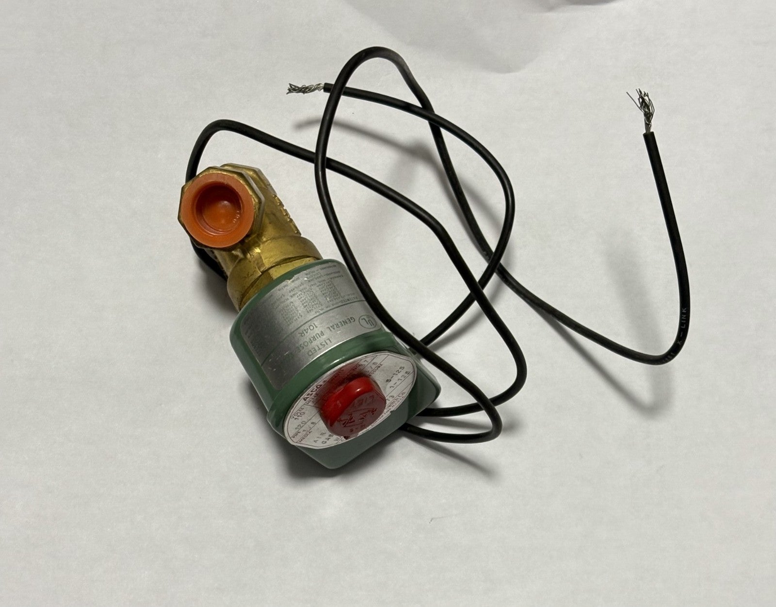 New ASCO Red-Hat Valves Solenoid Valve #8210C73 – Leading Edge Laundry ...