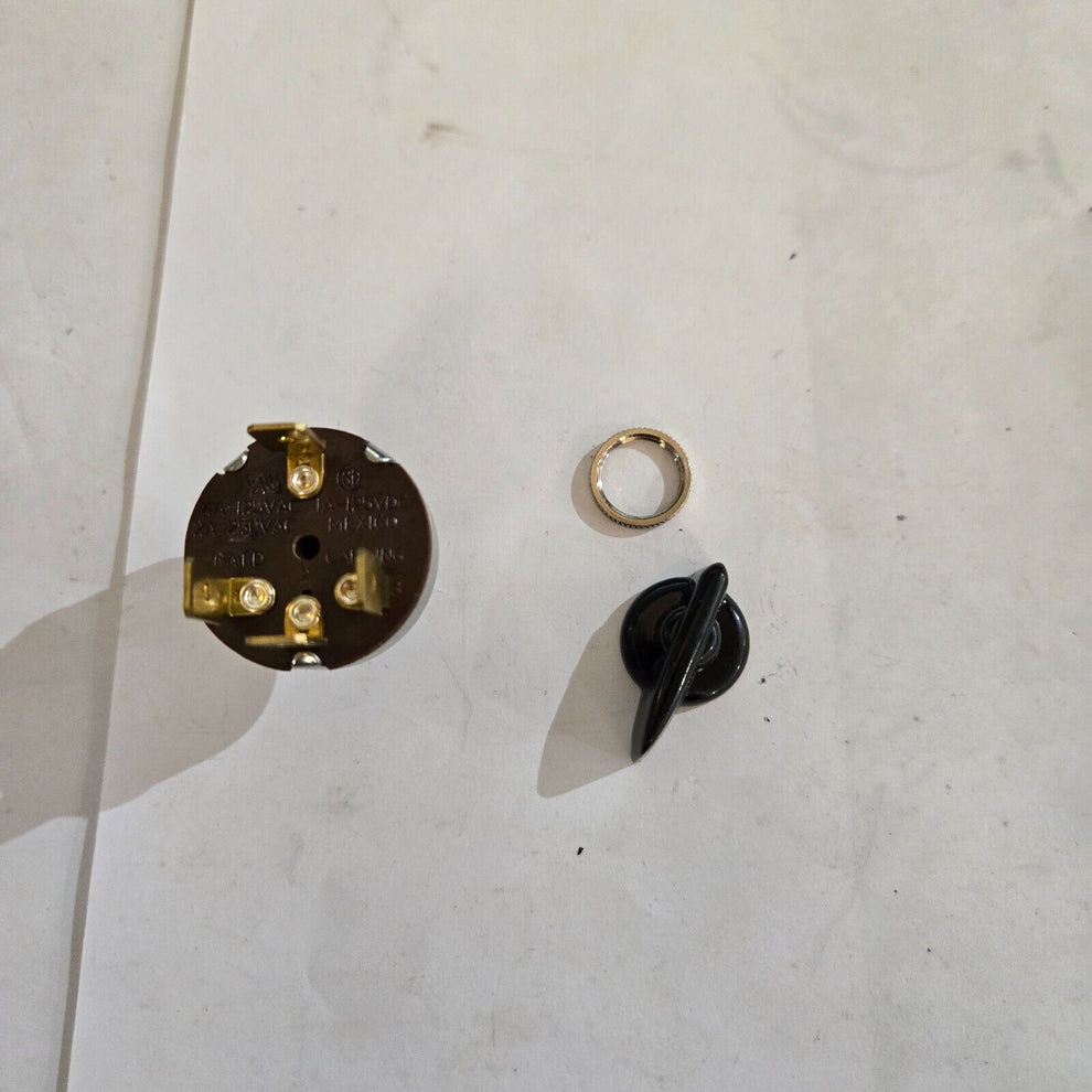 700-A-BL Carling Four Position Rotary Switch,Off-On-On-On,Spade termin ...