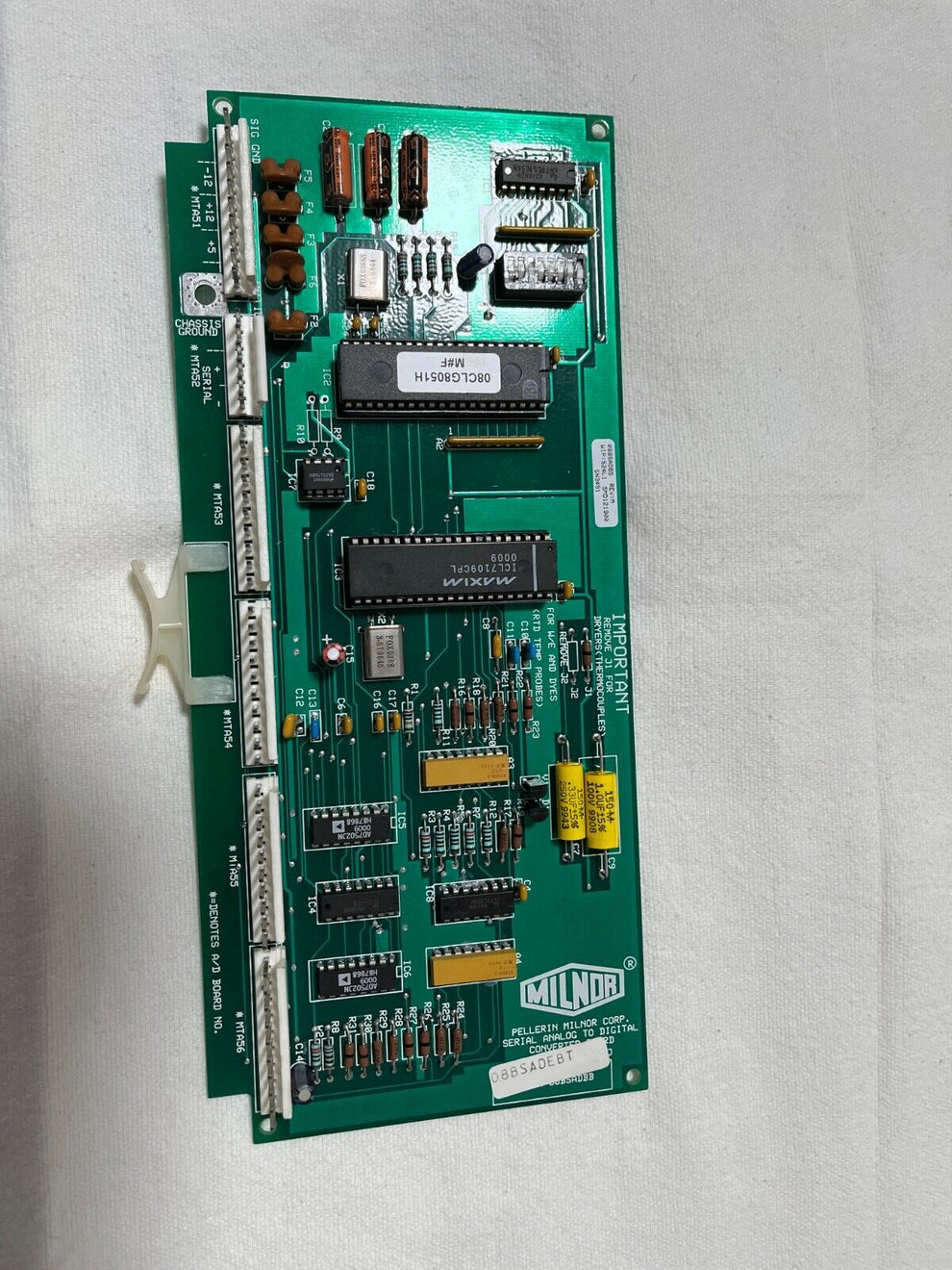 08BSADEBT - Board Cbw Serial A To D Test - Milnor – Leading Edge ...