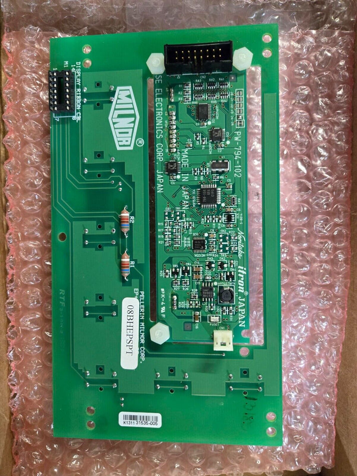 Milnor 08BHEPSPT Display Board – Leading Edge Laundry Equipment