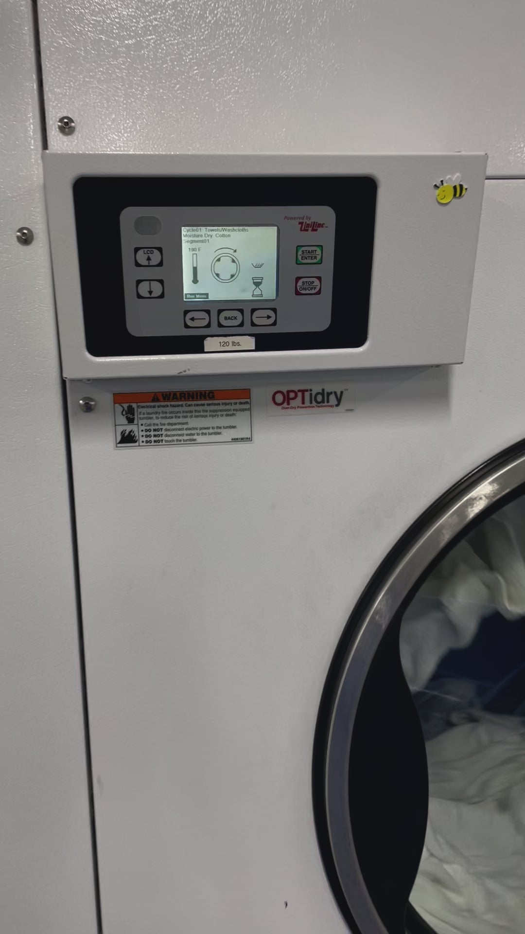Unimac Dryer 120lb UT120NRUQ1C2W02 - 2014 – Leading Edge Laundry Equipment